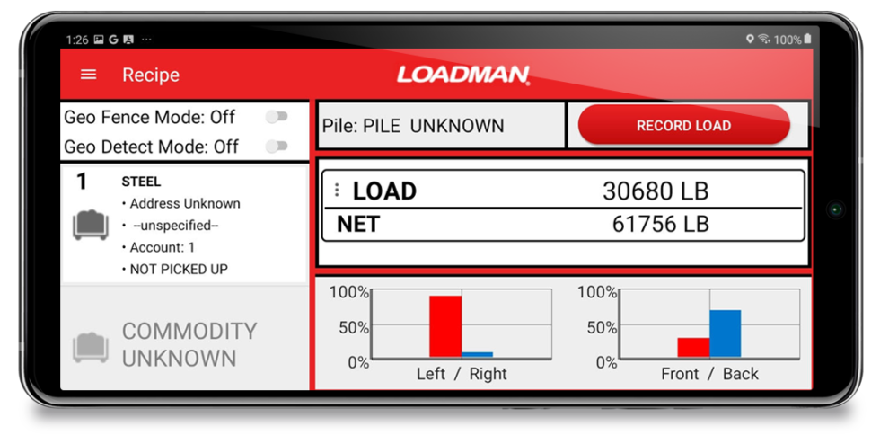 In-Cab Software - Loadman